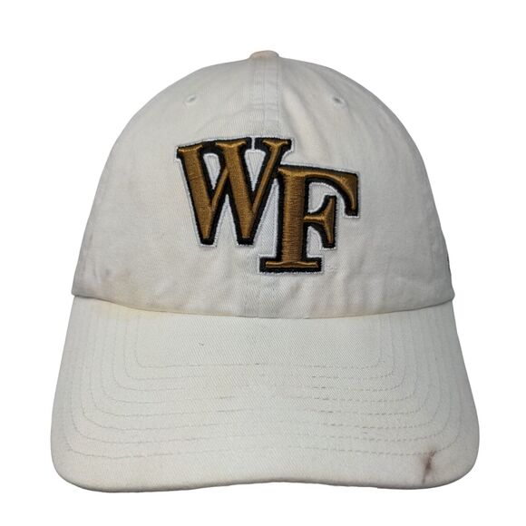 ’47 | Accessories | 47 Brand Slideback Hat White Ncaa Wake Forest Demon ...